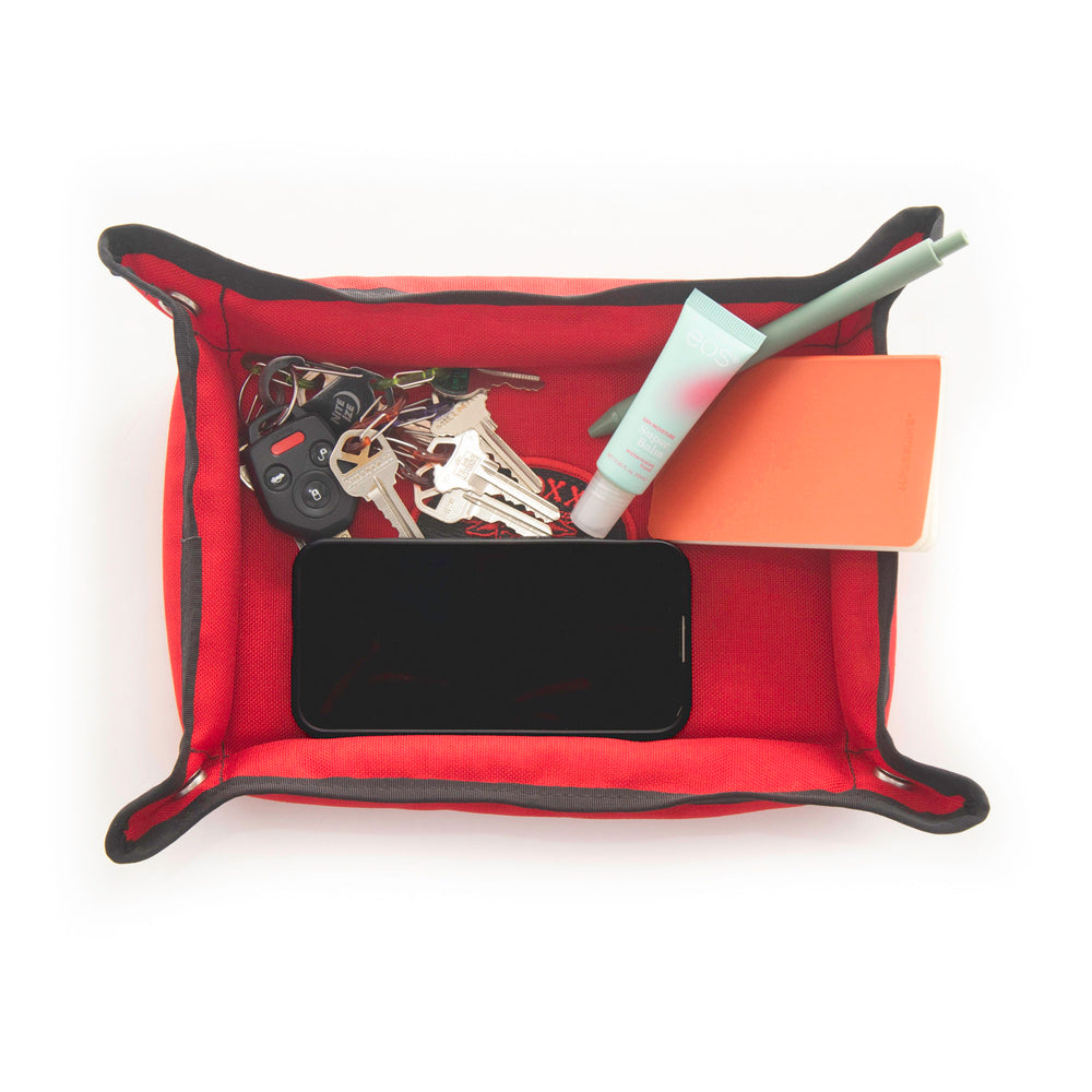 Travel Valet Tray - Organize & Store Pocket Essentials - Red Oxx Mfg