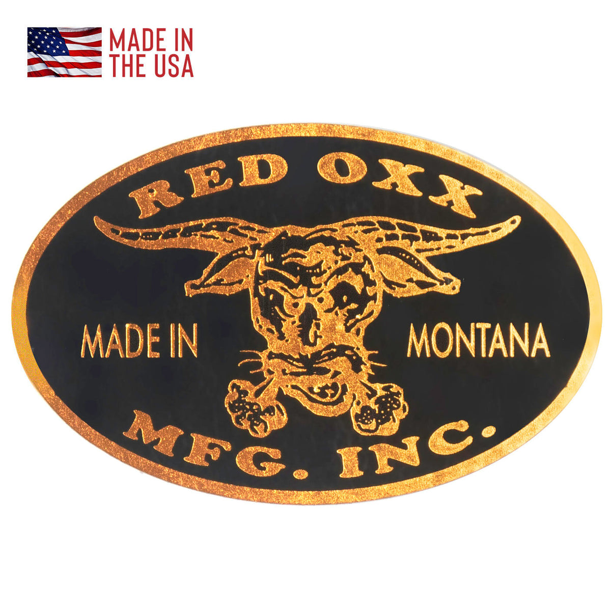 Red Oxx Promotional Logo Sticker