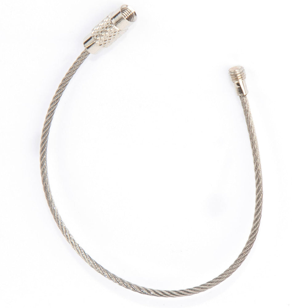 Braided Wire Screw Fastener Cable Lock 6 Packs - Red Oxx Mfg - only $12.00