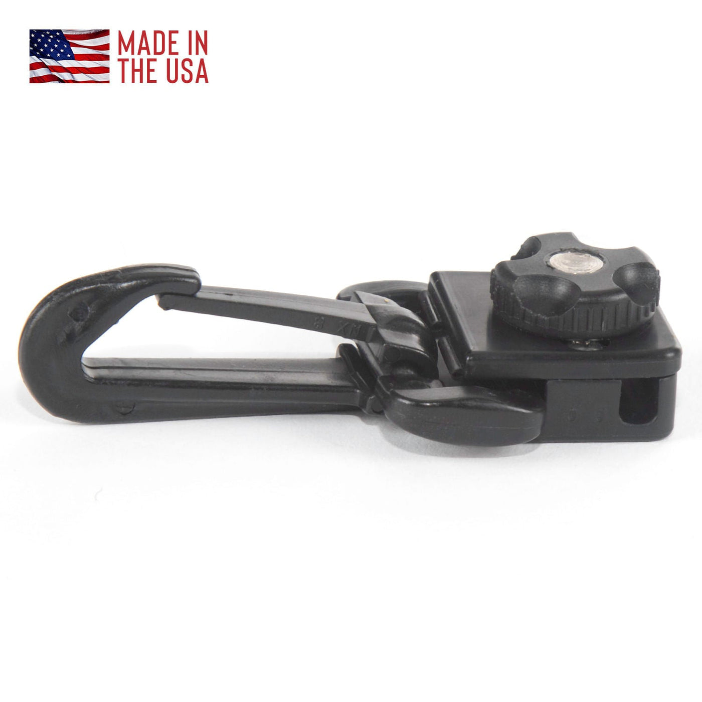 Bag Key Clip - Pin-Mounted Anywhere - Red Oxx Mfg